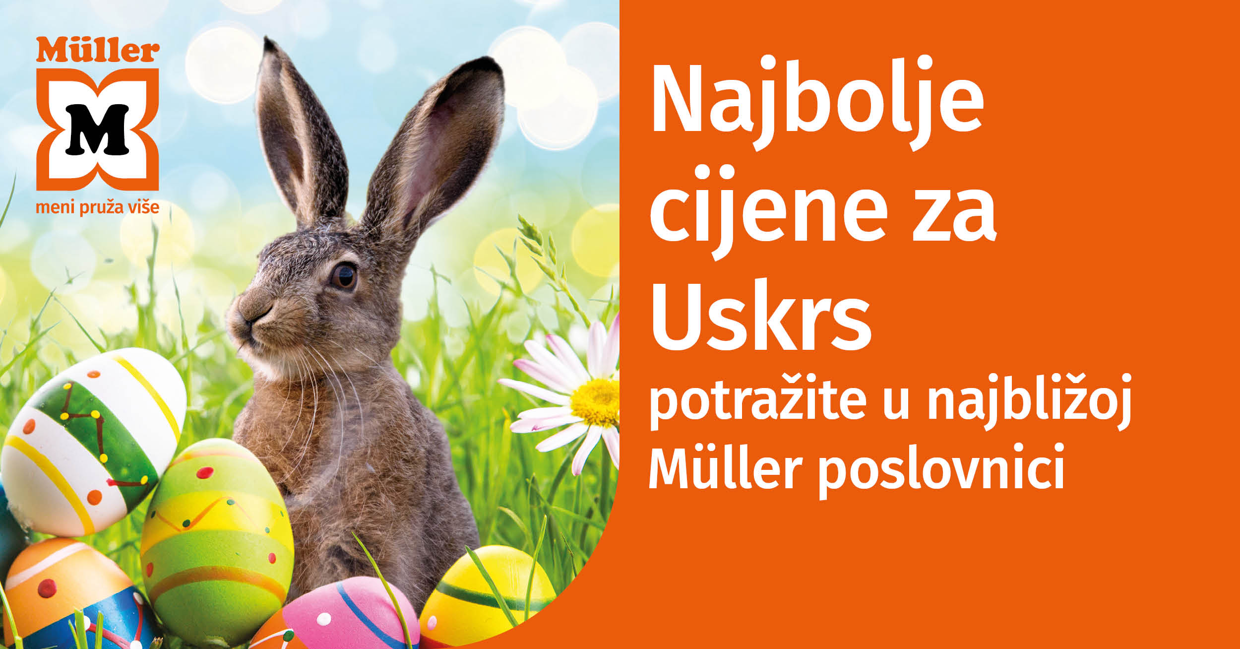 Müller letak: Najbolje cijene za Uskrs